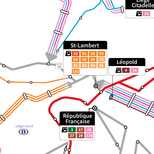 Nouveau réseau Liège TEC