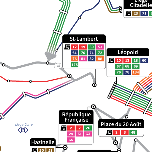 Nouveau réseau Liège TEC